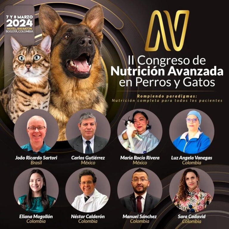 congreso-nutricion-avanzada-en-perros-y-gatos-2024-pet-indsutry-medicina-veterinaria-mascotas ...